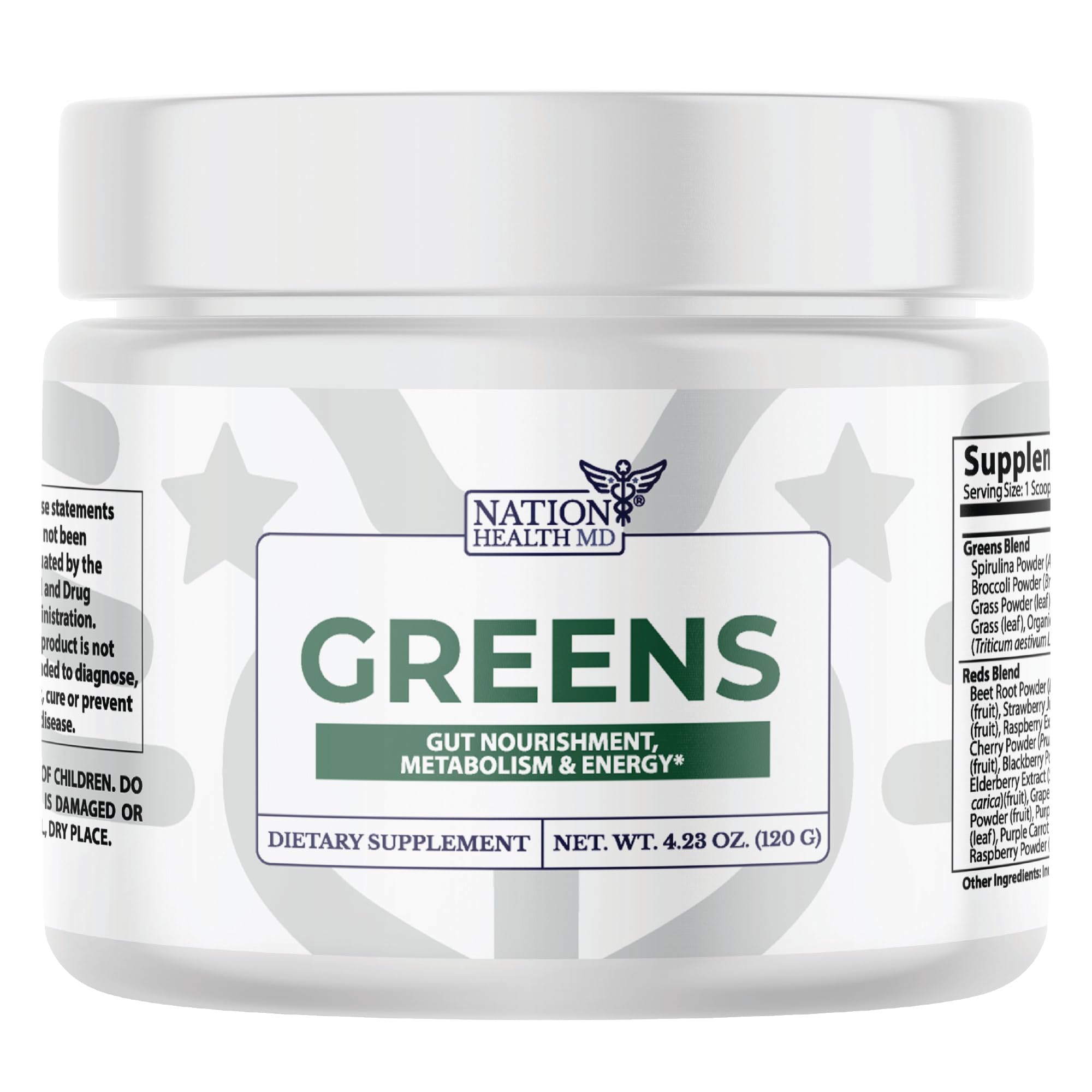 organic spirulina powder supplement