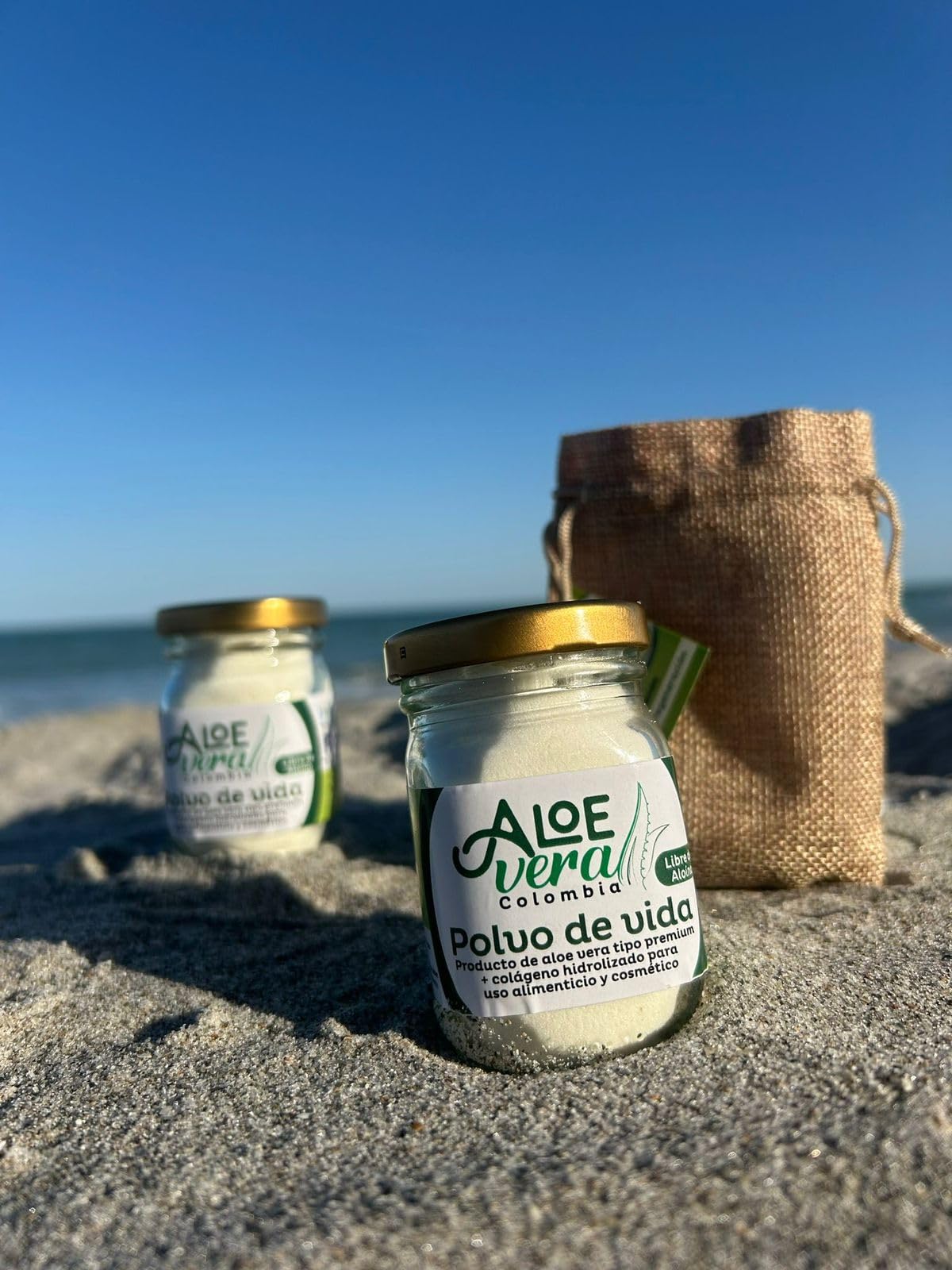 organic spirulina powder supplement