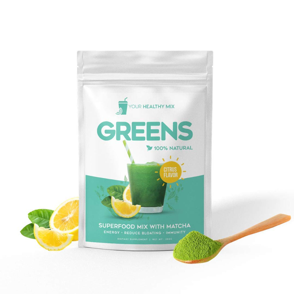 organic spirulina superfood powder