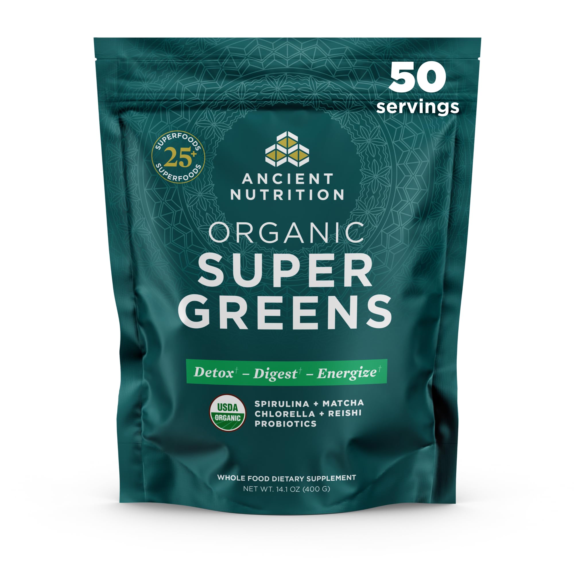 organic spirulina superfood powder