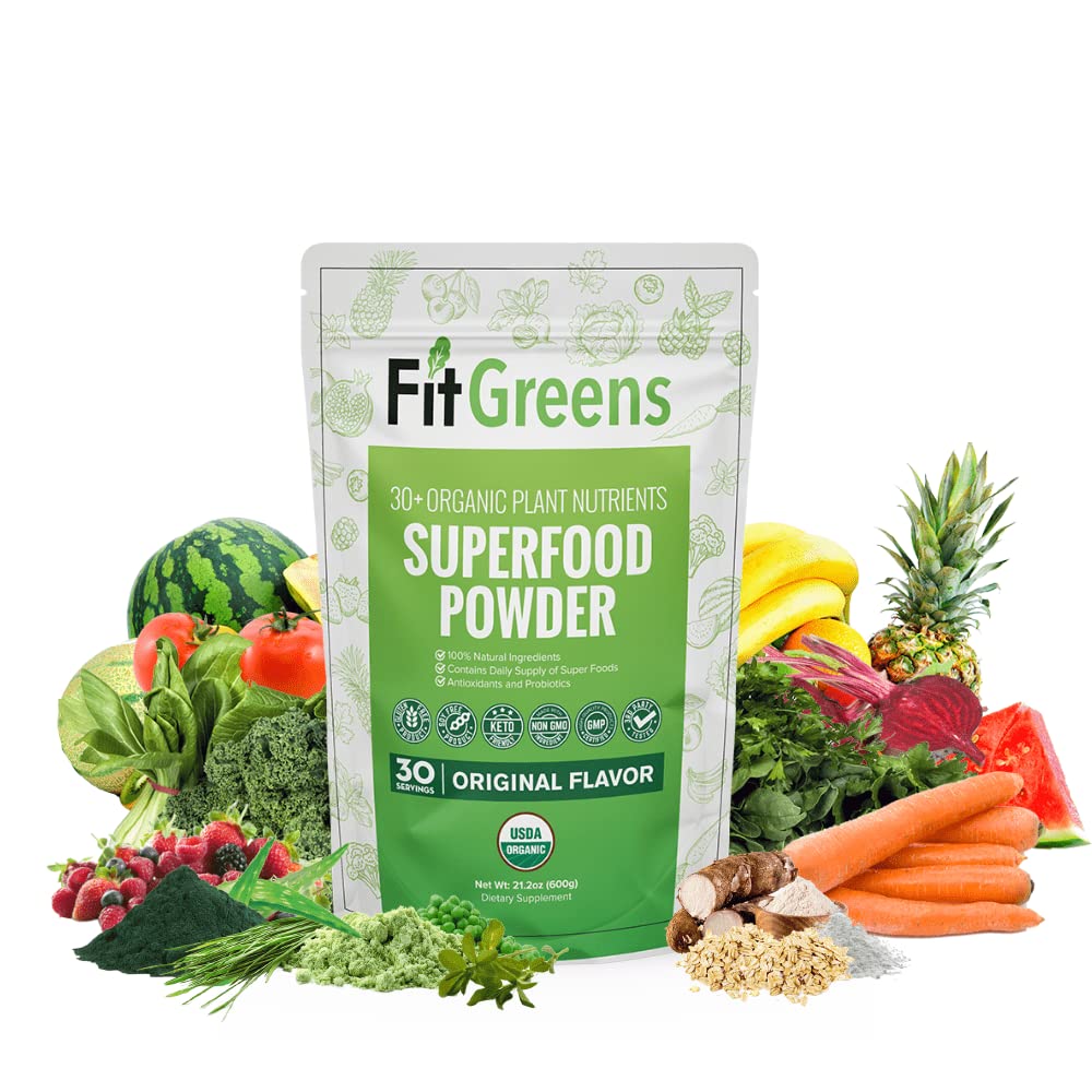 organic spirulina superfood supplement