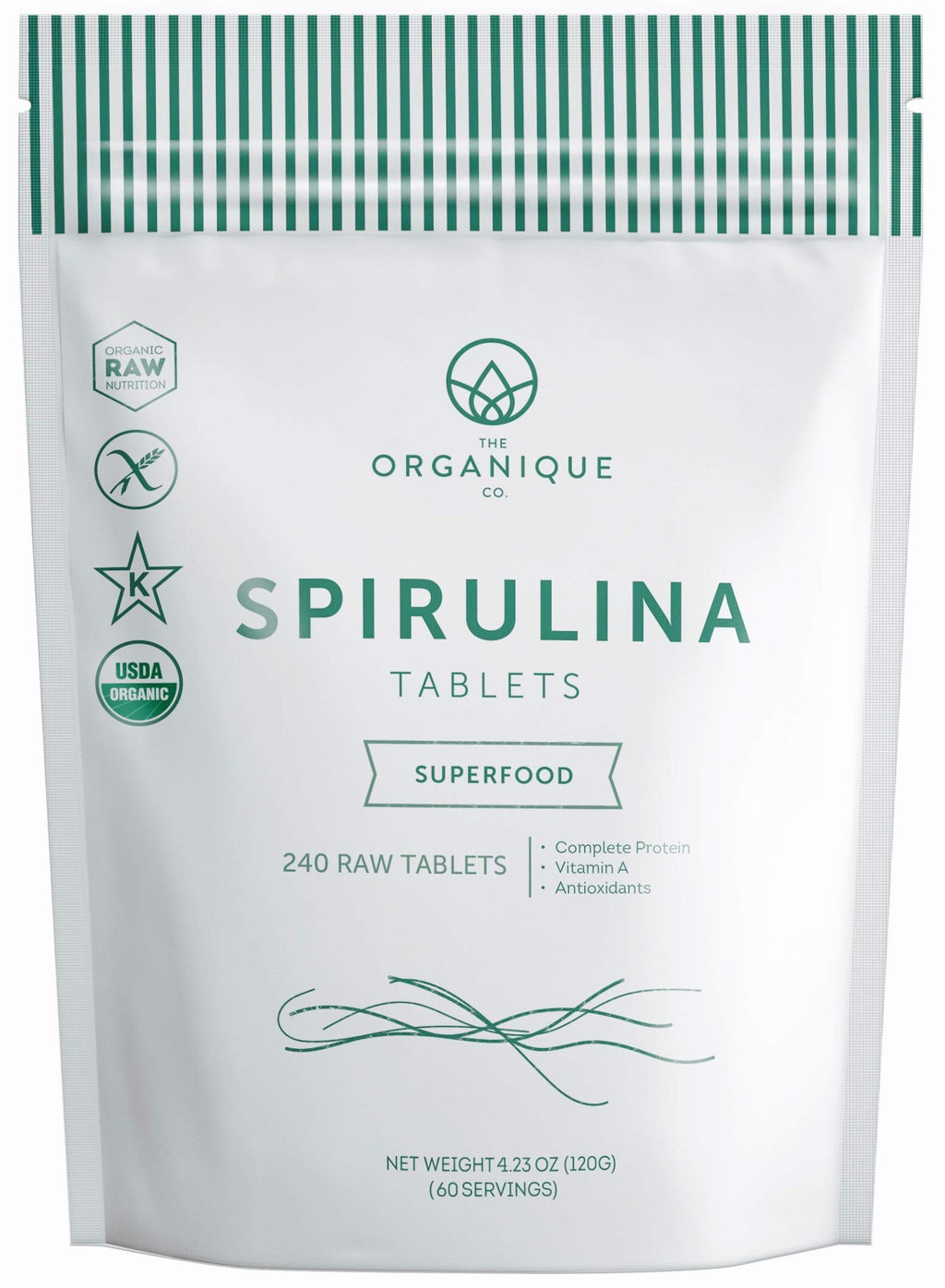 organic spirulina superfood tablets