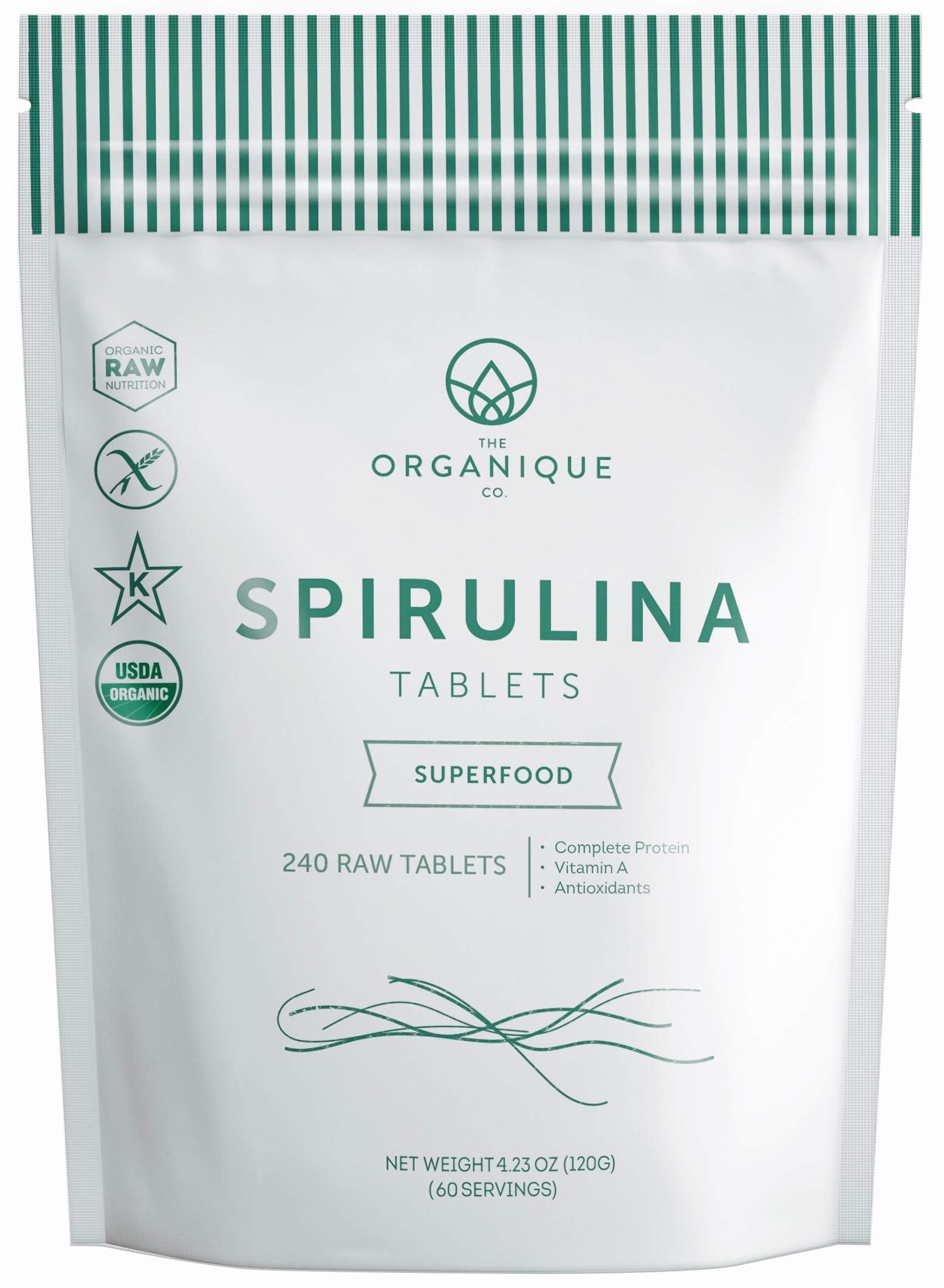 organic spirulina superfood tablets