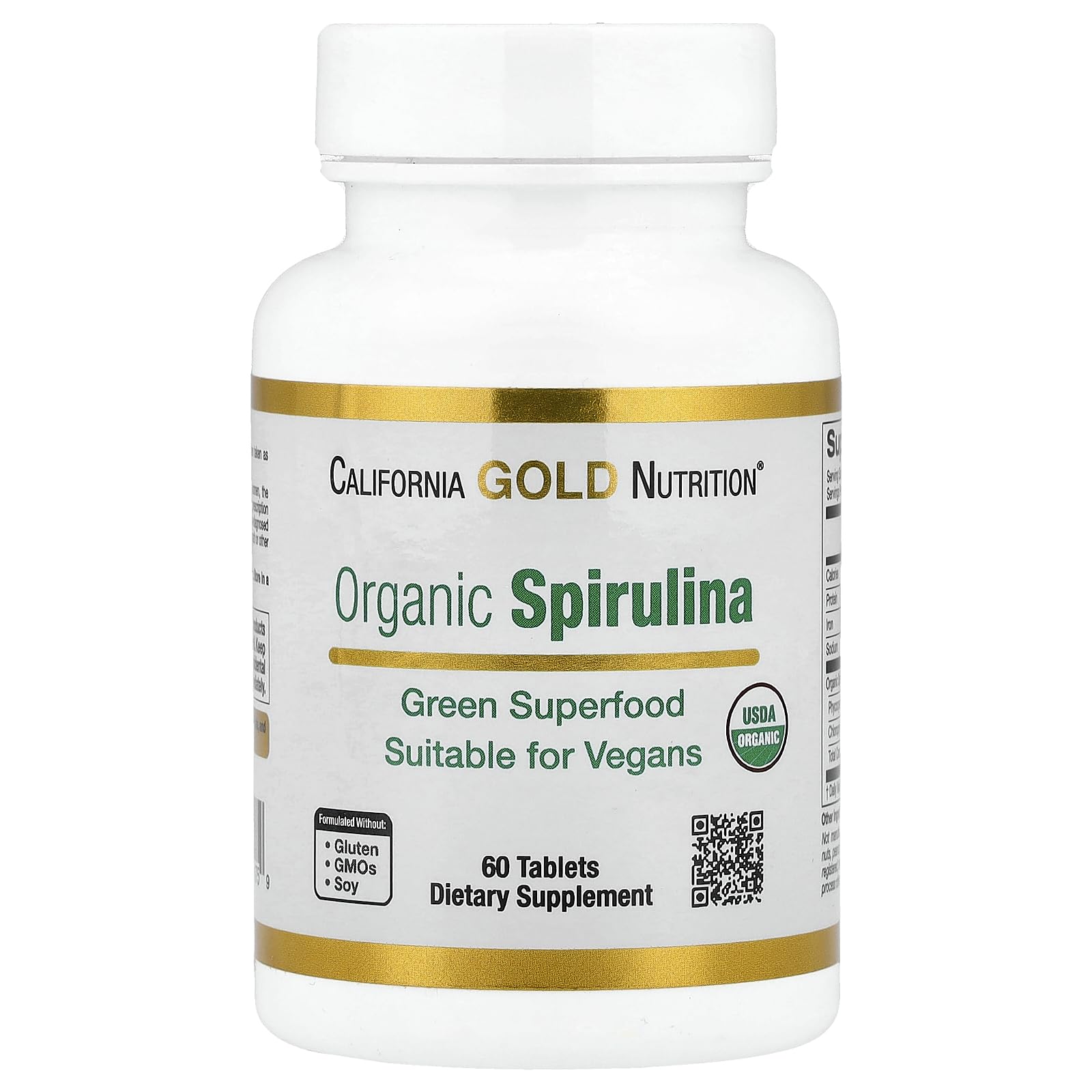 organic spirulina supplement for energy