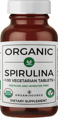 Organic spirulina supplement for immunity