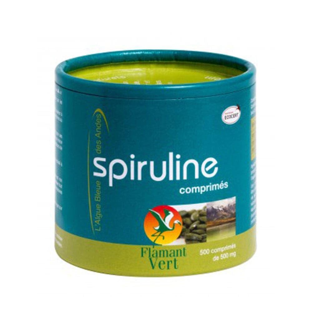 organic spirulina supplement tablets