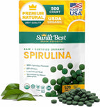 organic spirulina tablets for energy