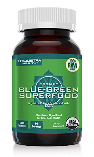 organic spirulina tablets for energy