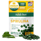 organic spirulina tablets for energy