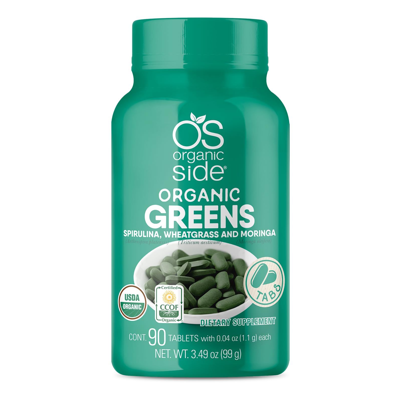 organic spirulina tablets for energy