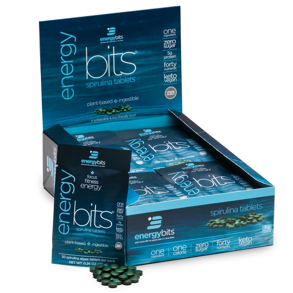 organic spirulina tablets for energy