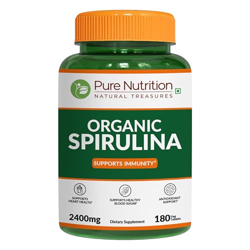 organic spirulina tablets for healthy skin