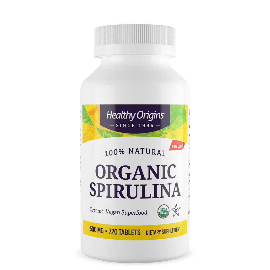 organic spirulina tablets for wellness