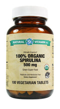 organic spirulina tablets for wellness
