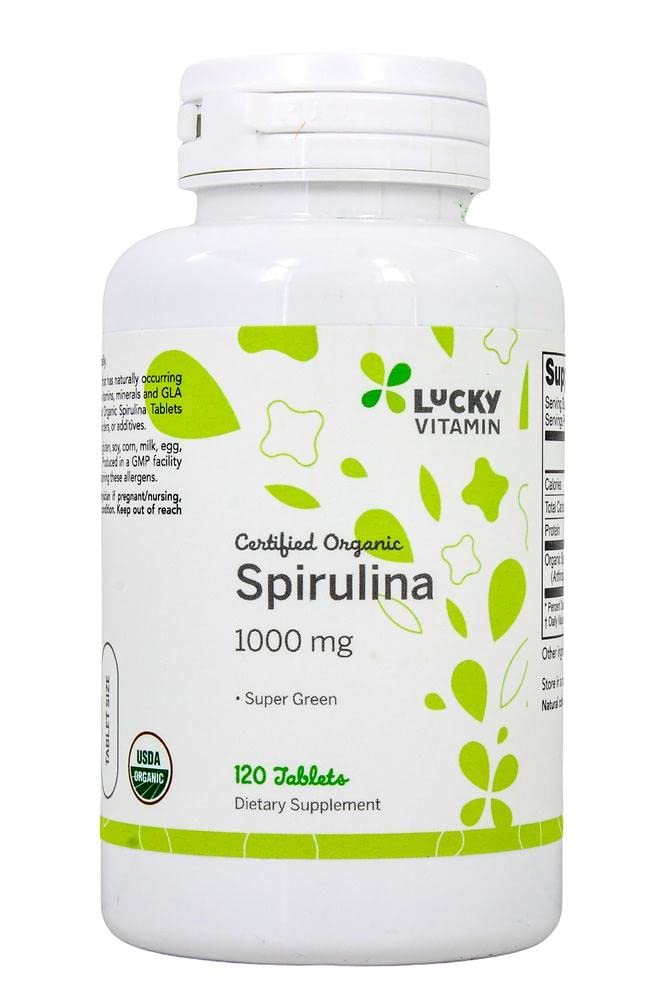 organic spirulina tablets for wellness