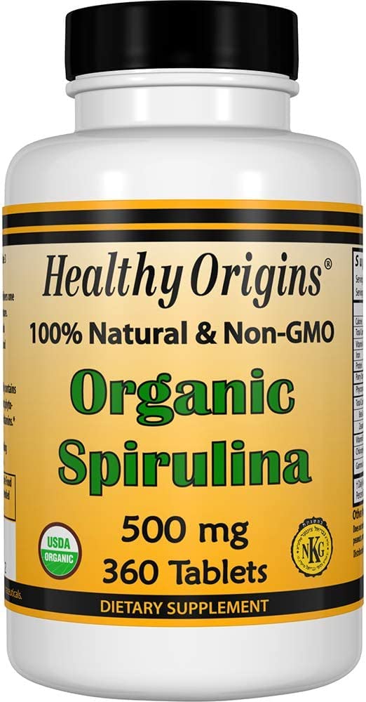 organic spirulina tablets for wellness