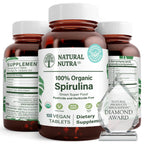 organic spirulina vegan tablets