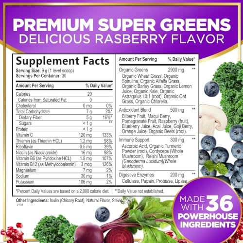 organic spirulina with digestive enzymes