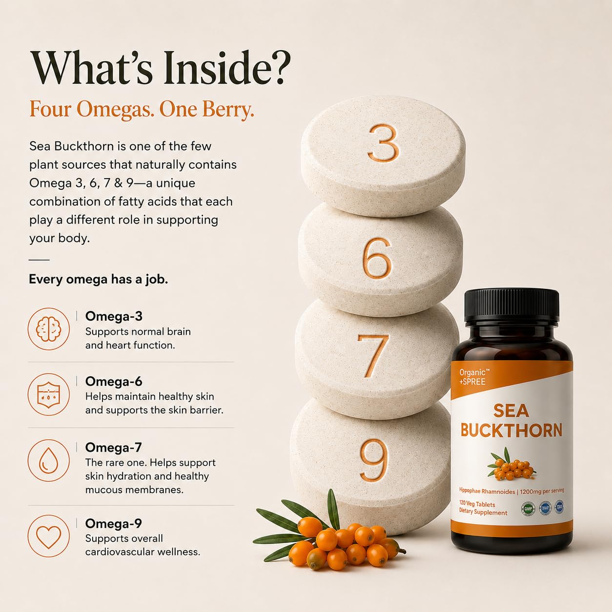 Organic Spree herbal blend for wellness