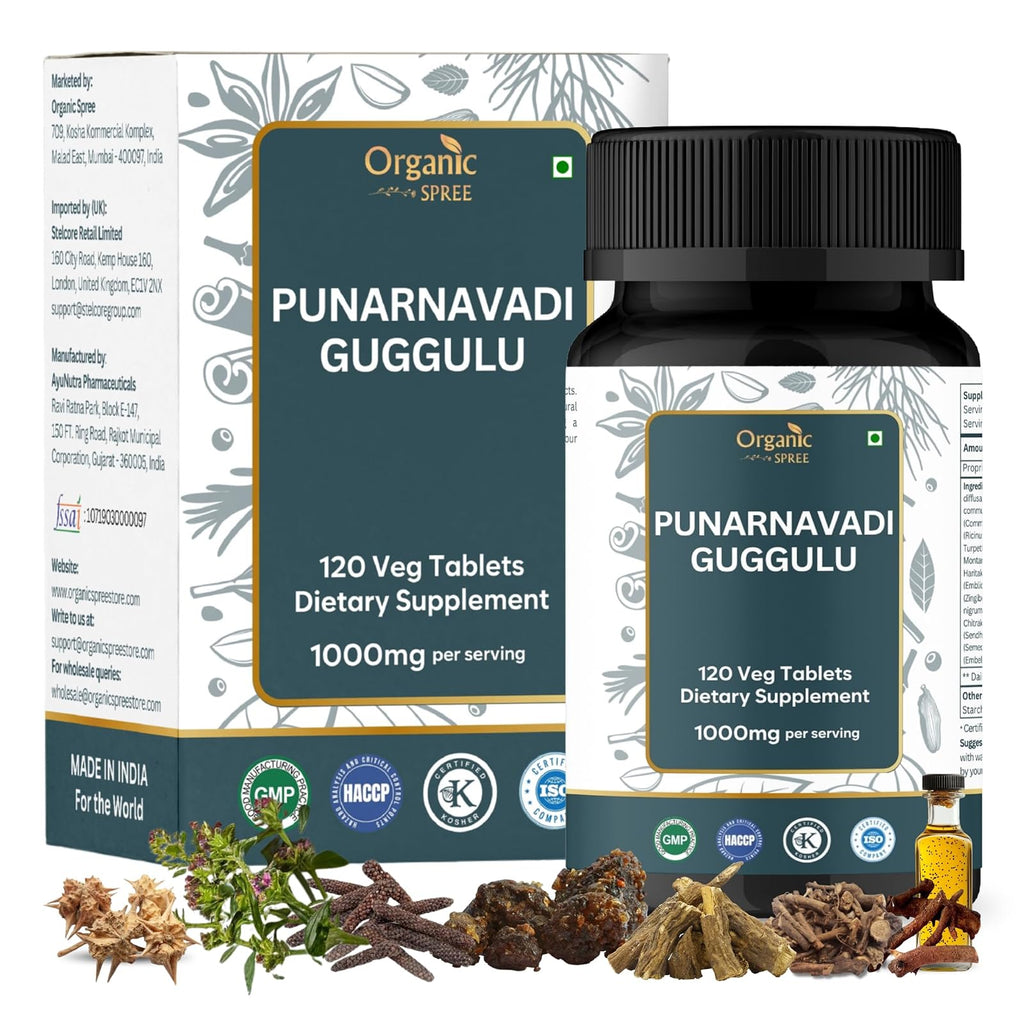 organic spree punarnavadi guggulu tablets