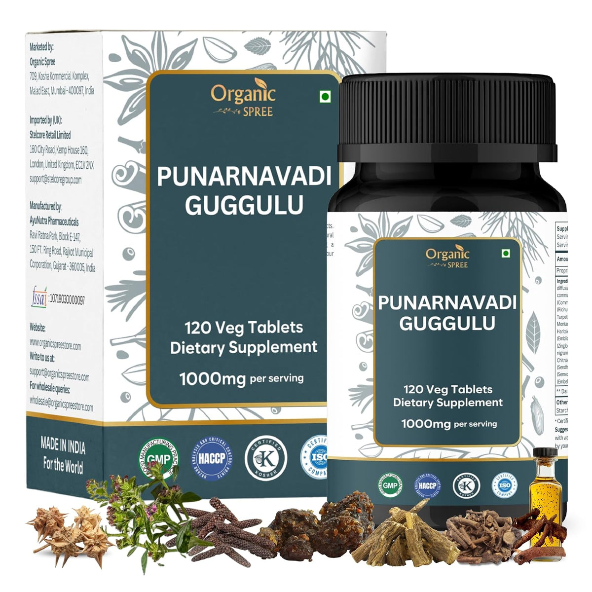 organic spree punarnavadi guggulu tablets
