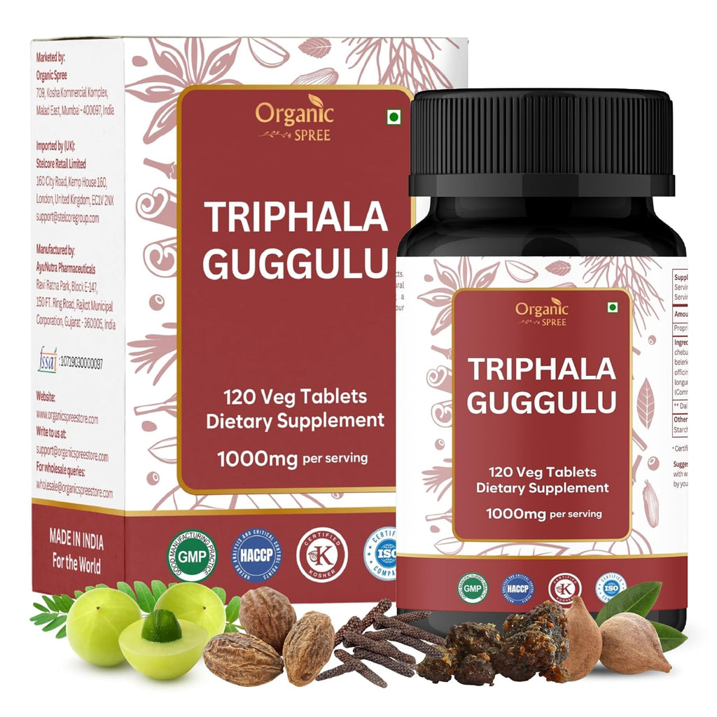 Organic Spree Triphala Guggulu tablets