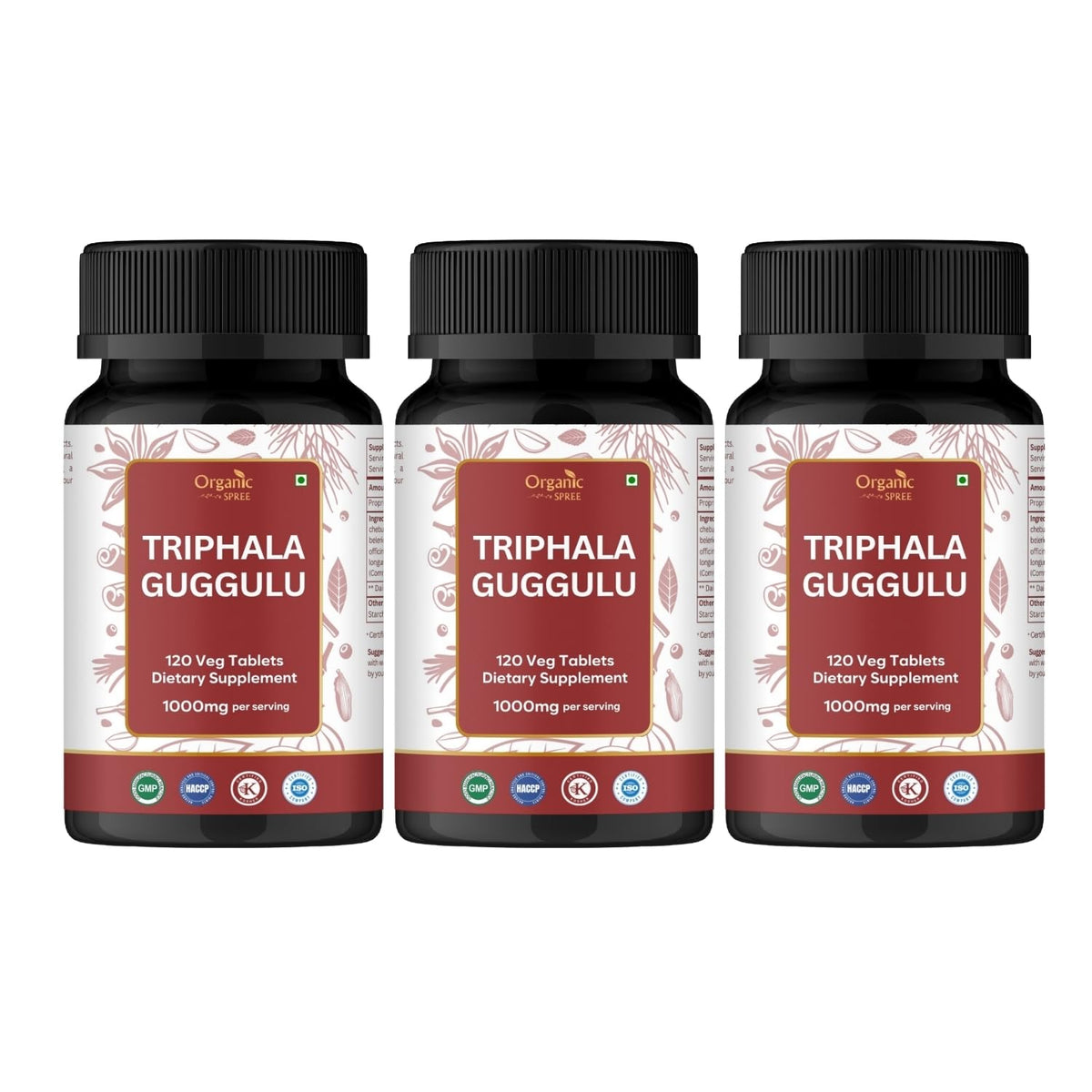 Organic Spree Triphala Guggulu tablets