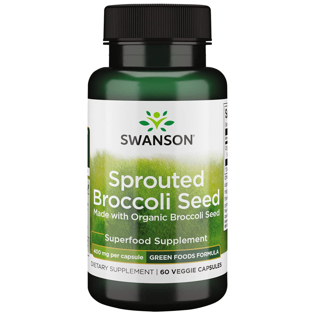 organic sprouted broccoli seed capsules