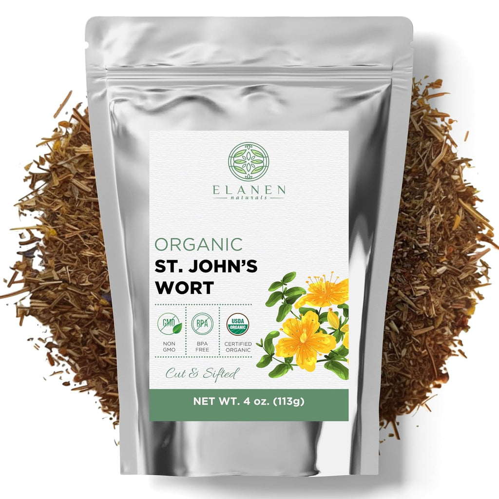 organic St John's Wort dried herb