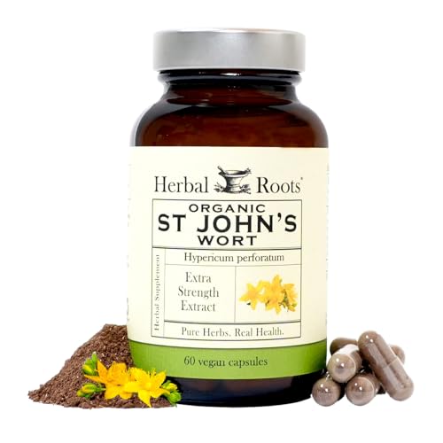 organic st. john's wort for stress relief