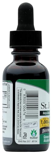 organic st. john's wort herbal remedy