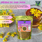 Organic St. John's Wort tea leaves