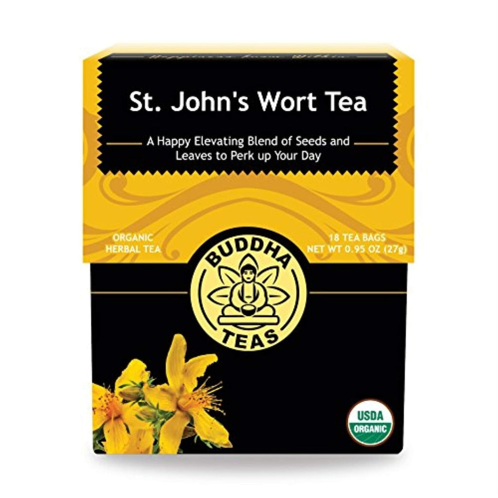 organic St Johns Wort herbal tea