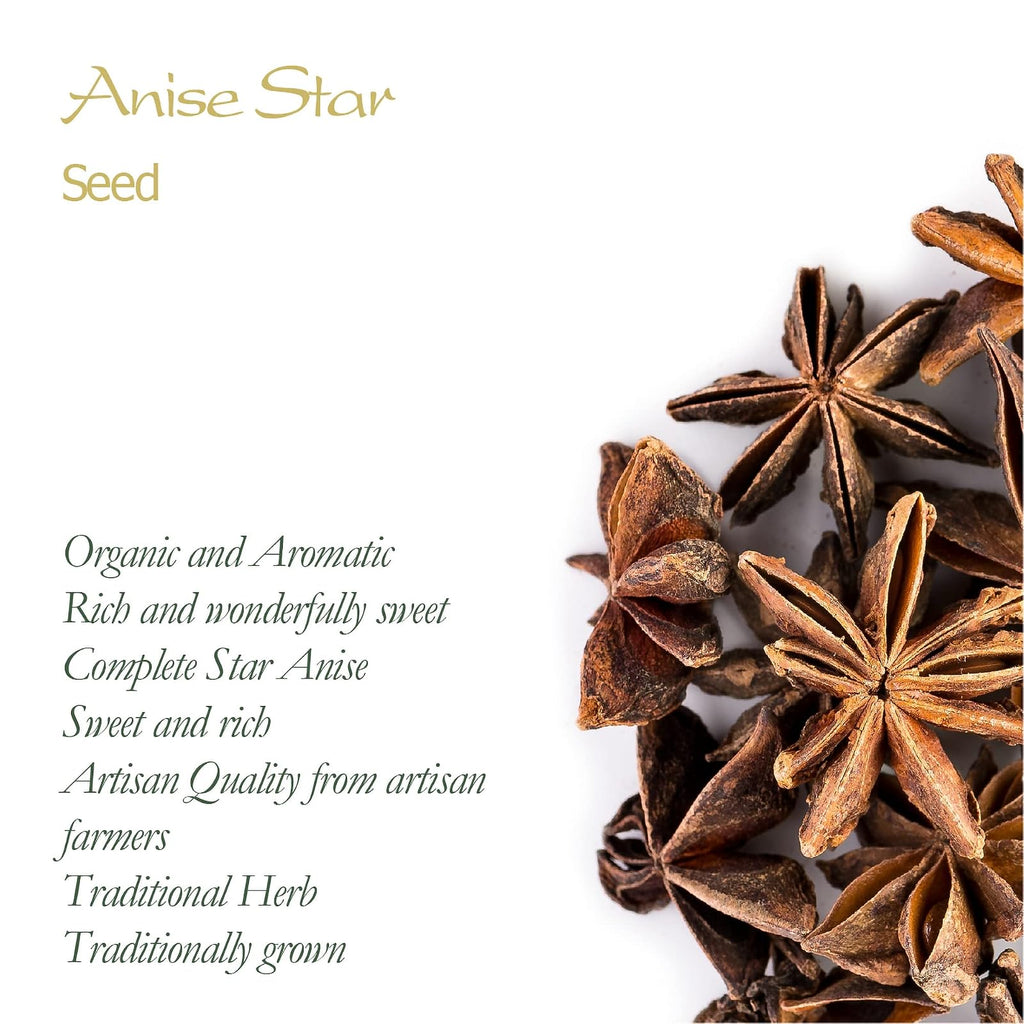 organic star anise for tea blends