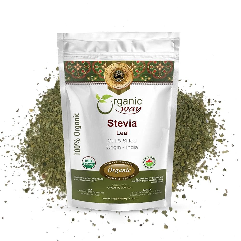 organic stevia leaf herbal tea
