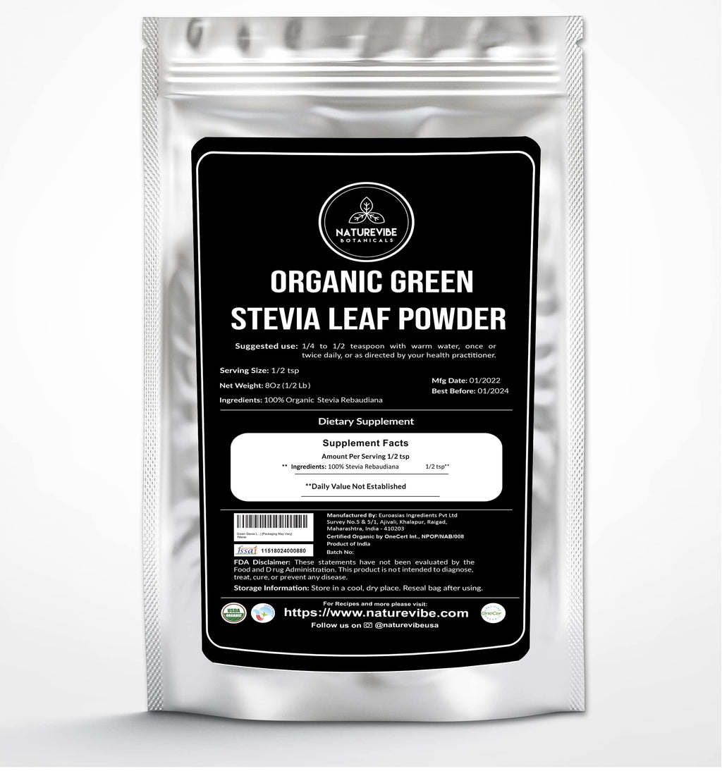 organic stevia leaf powder benefits