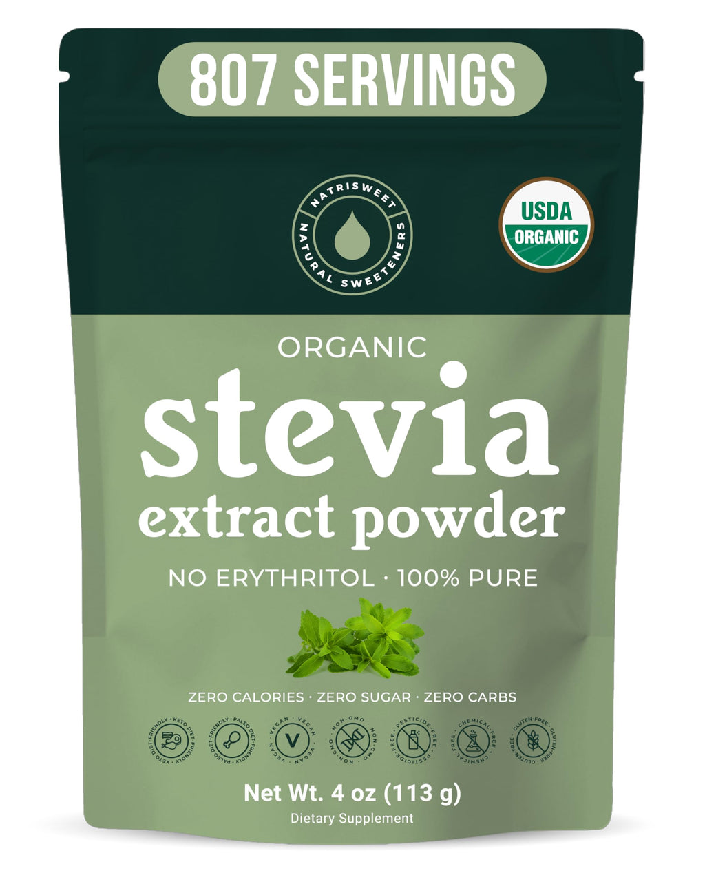 organic stevia powder for baking
