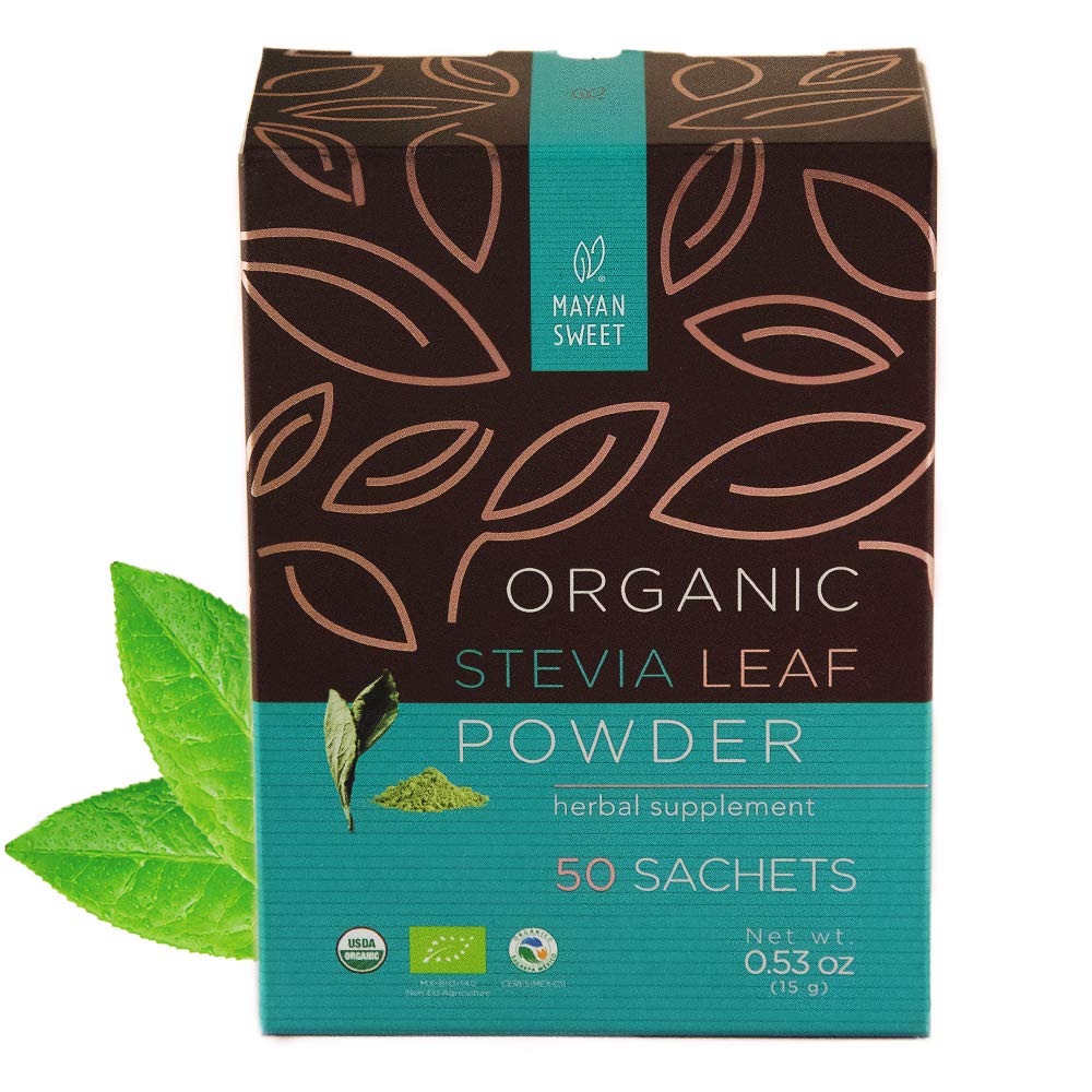 Organic stevia powder for sweetening