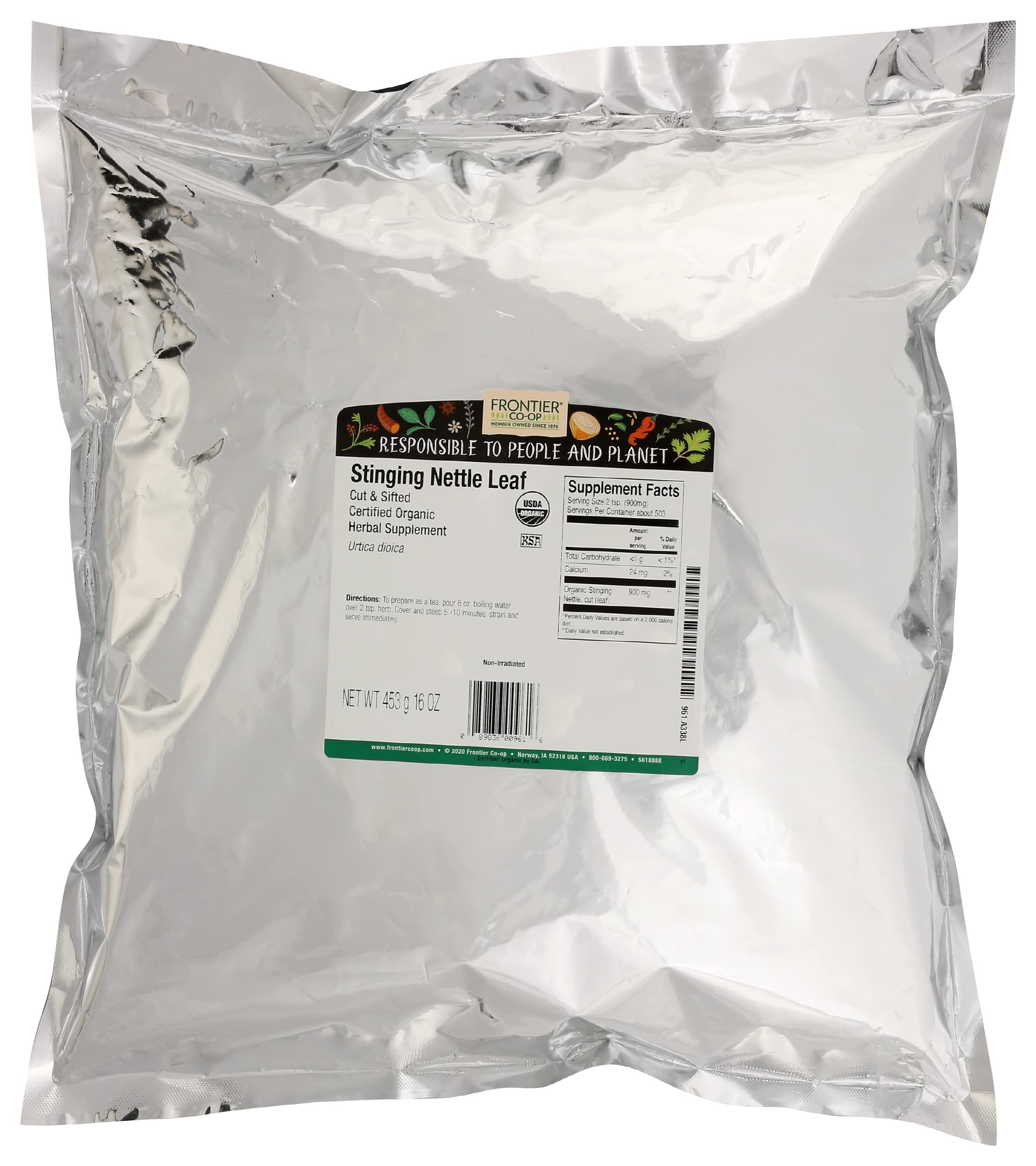 organic stinging nettle leaf benefits