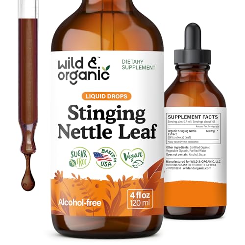 organic stinging nettle tincture for health