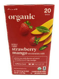 organic strawberry mango tea bags