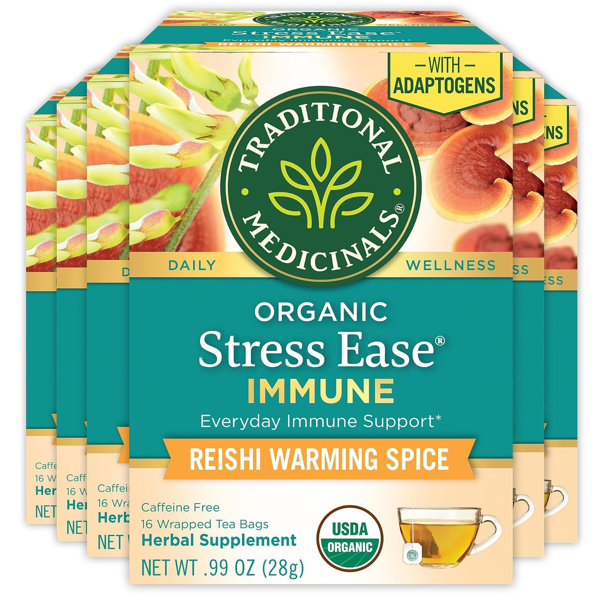 organic stress ease herbal tea