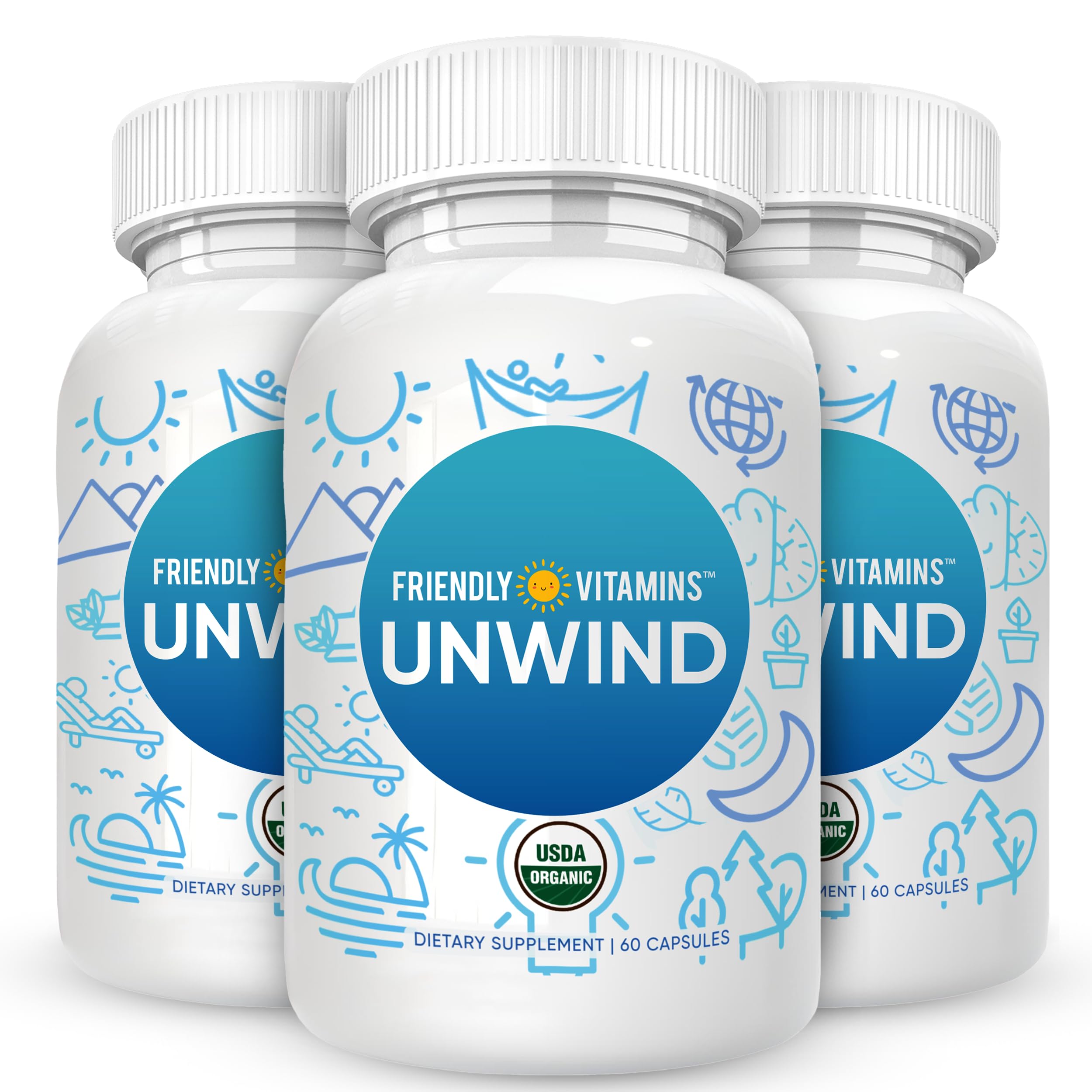 organic stress relief supplement
