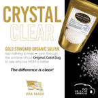 organic sulfur crystals for detox