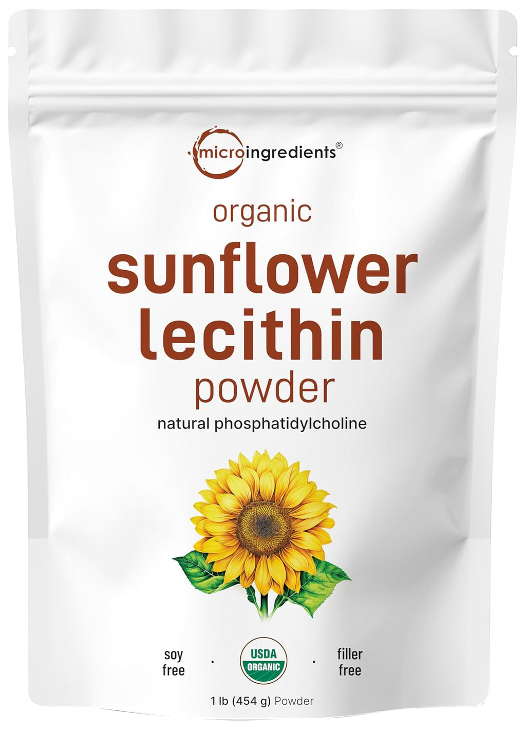Organic sunflower lecithin powder benefits