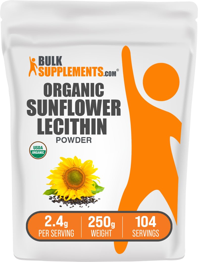 organic sunflower lecithin powder benefits