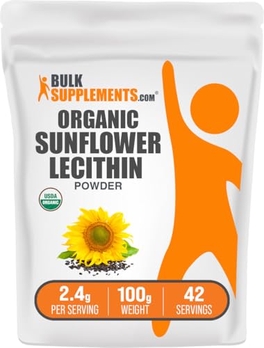 organic sunflower lecithin powder for beauty