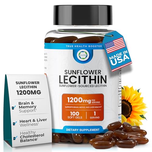Organic sunflower lecithin softgels