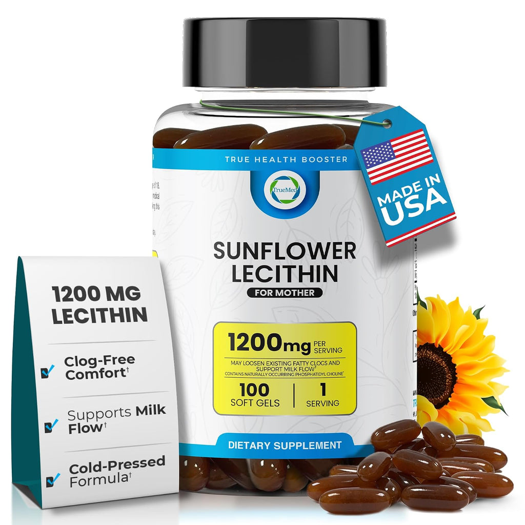 Organic sunflower lecithin softgels