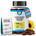 Organic sunflower lecithin softgels
